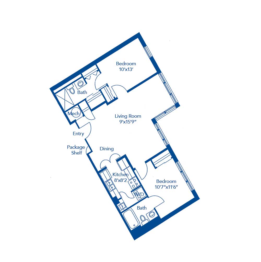 Apartment Floor Plans | Wesley Woods of Newnan| Wesley Woods